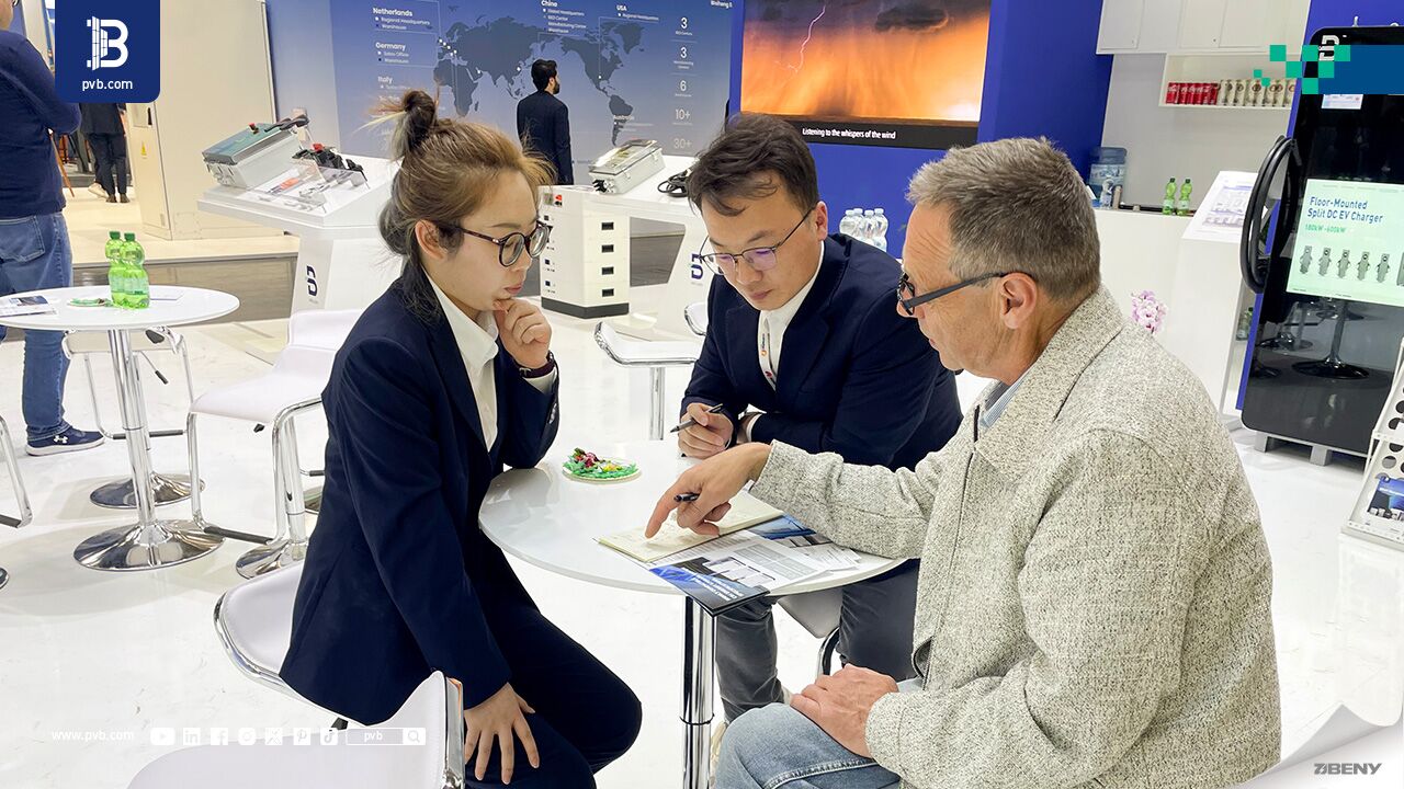 PVB's Cutting-Edge Microinverter and Energy Storage System Steal the Spotlight at Intersolar ...